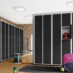 Armário Locker Roupeiro Aço 08 portas Academia Guarda Volume ...